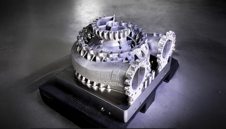 LEAP 71 unveils 2000kN rocket engine injector head manufactured in ...