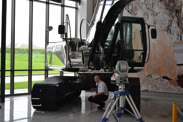 FARO Laser Tracker Aids JCB Jig and Fixture Calibration