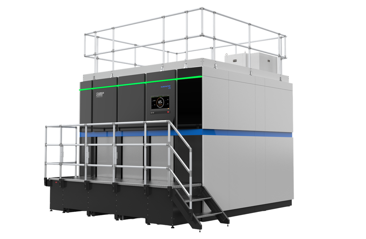 Colibrium Additive boosts productivity with M Line 4 x 1 kW 3D printer